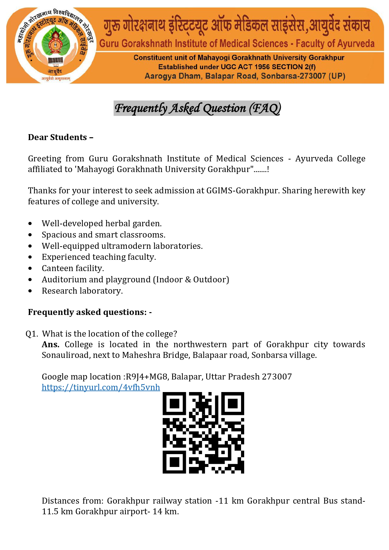 Guru Gorakshnath Institute of Medical Sciences